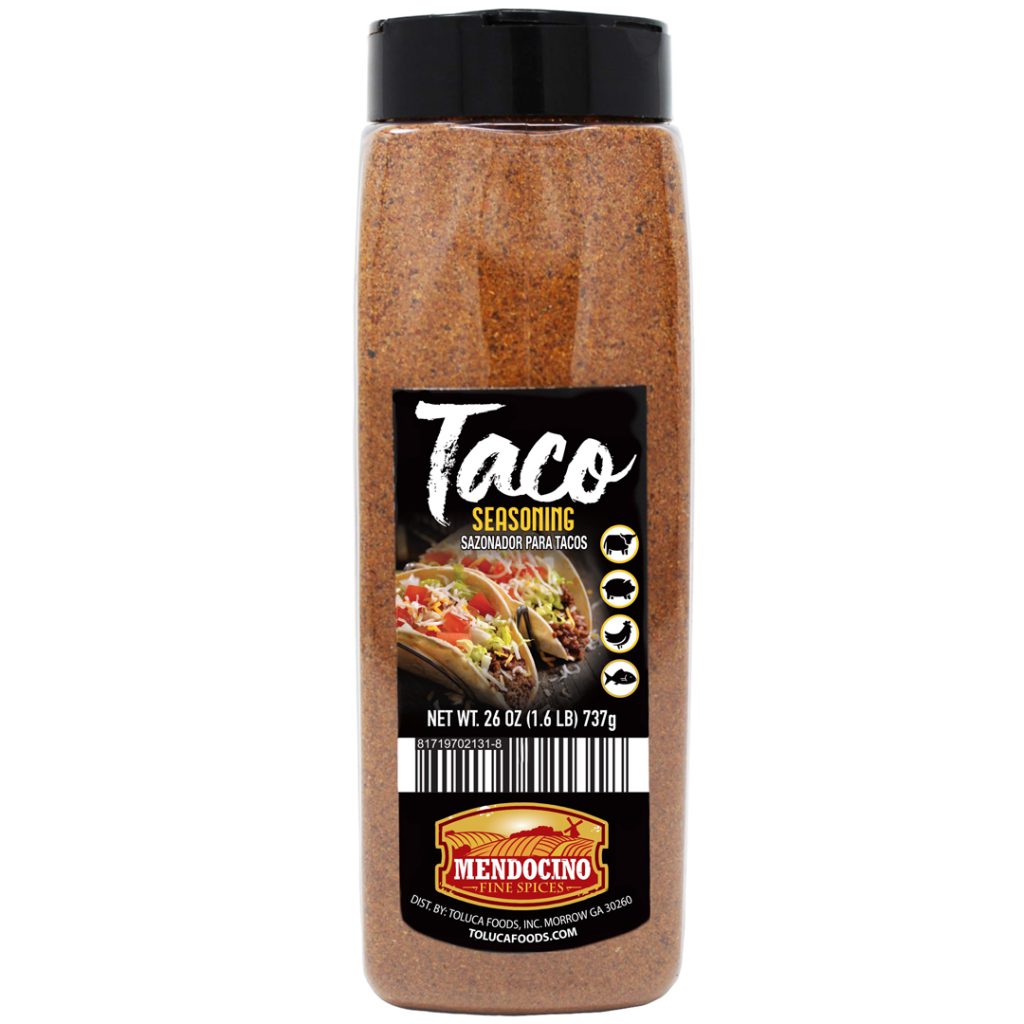 Mendocino Taco Seasoning - Toluca Foods